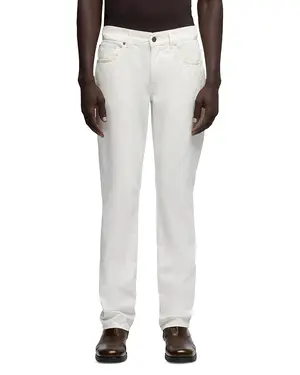 7 For All Mankind Straight Fit Jeans - Chalk