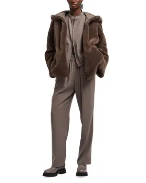 Emporio Armani Techno Cady Jacket With Drawstring Hem