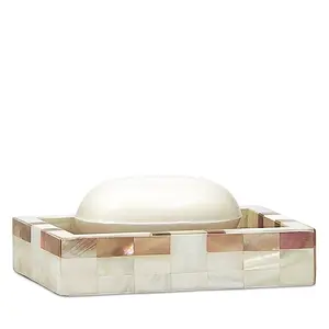 LABRAZEL Parquet Soap Dish - Ivory/gold