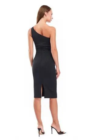 MOTHER OF ALL Lauren One Shoulder Midi Dress