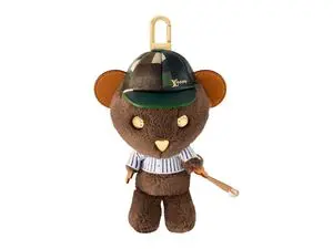 LOUIS VUITTON X Nigo Louis Bear Bag Charm - Green