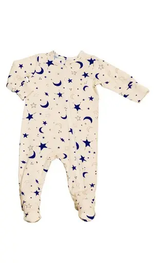 EVERLY GREY Jersey Long Sleeve Footie - Twinkle