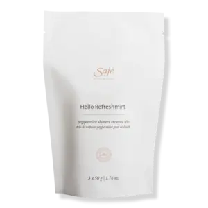 SAJE NATURAL WELLNESS All-natural Shower Steamers Hello Refreshmint Peppermint