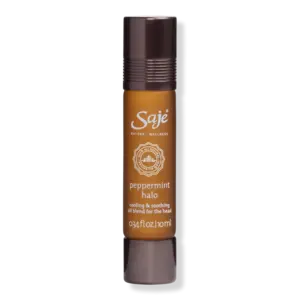 SAJE NATURAL WELLNESS Peppermint Halo Cooling & Soothing Oil Blend For The Head - One-color