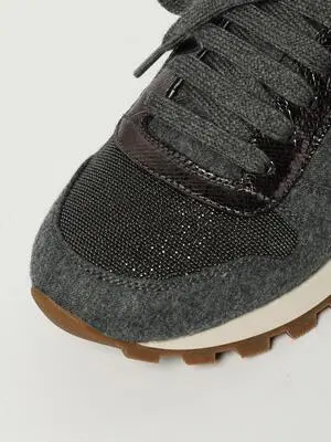 Brunello Cucinelli Lace-up Sneakers - Grey