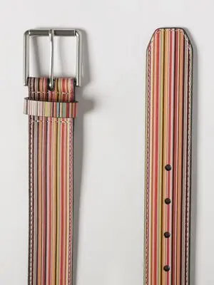 Paul Smith Striped Belt