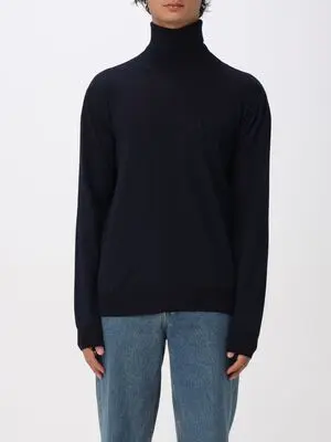 Valentino Garavani Navy Turtleneck Sweater - Blue