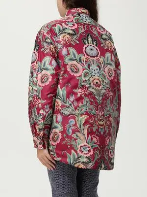 Etro Floral Print Jacket - Violet