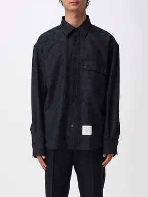 Thom Browne Shirt Jacket - Blue