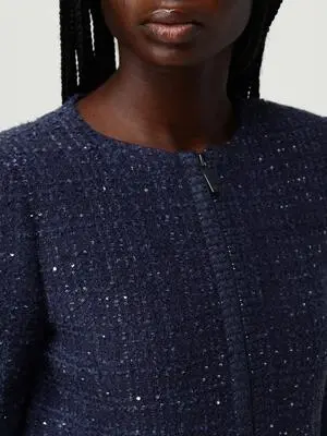 Emporio Armani Sequined Zip-up Jacket