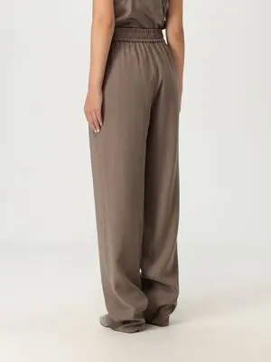 Emporio Armani Wide Leg Trousers - Dove Grey
