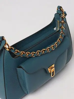 COCCINELLE Leather Shoulder Bag - Blue