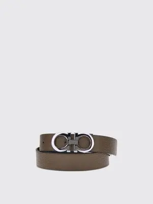FERRAGAMO Leather Belt - Brown