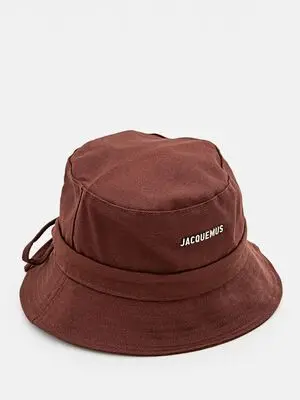 Jacquemus Bucket Hat - Brown
