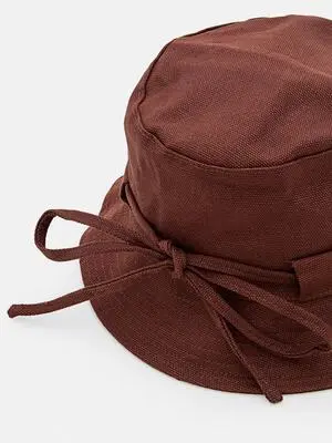 Jacquemus Bucket Hat - Brown