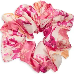 L. Erickson Annalise Scrunchie - Pink Multi