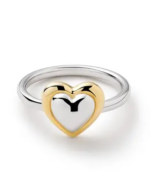 ANA LUISA Camelia Heart Ring