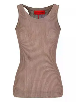 WILD CASHMERE Ribbed Tank Top