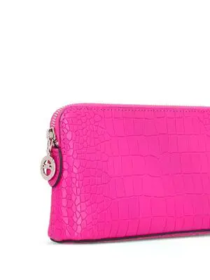 Longchamp Crocodile-effect Clutch
