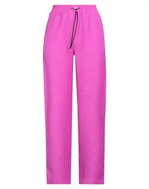 JIJIL Straight-Leg Drawstring Pants Pink