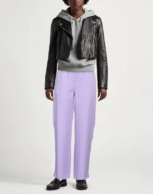JIJIL Straight-leg Drawstring Pants - Purple