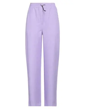 JIJIL Straight-leg Drawstring Pants - Purple