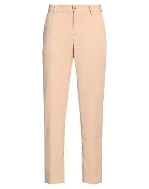 DANIELE ALESSANDRINI Tailored Tapered Leg Pants Beige