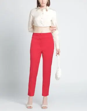 BLUGIRL Tapered Crepe Pants - Red