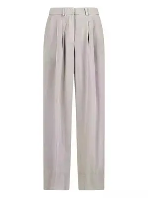 PT TORINO Pleated Straight Leg Trousers