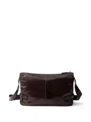 Prada Leather Shoulder Bag - Brown