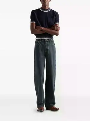 Prada Five-pocket Over-dyed Jeans