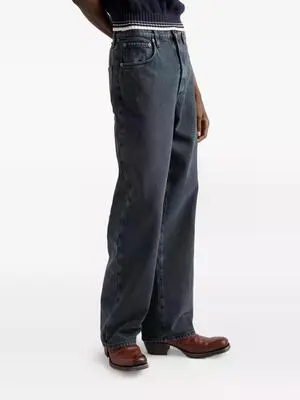 Prada Five-pocket Over-dyed Jeans