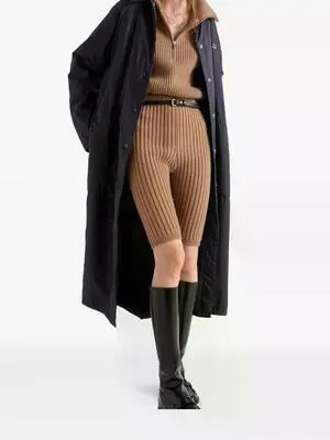 Prada Raglan-sleeve Patch-pocket Coat