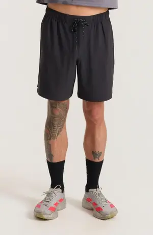 ROARK Serrano 7 Drawstring Shorts - Black
