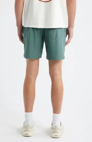 ROARK Serrano 7 Drawstring Shorts - Forest