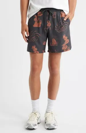 Roark Printed Shorts For Men