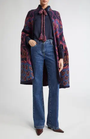 Etro Tie Detailed Coats For Women