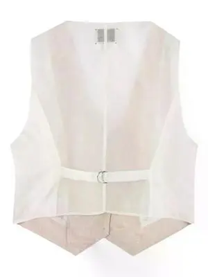 FORTE_FORTE Paneled Waistcoat - Neutrals