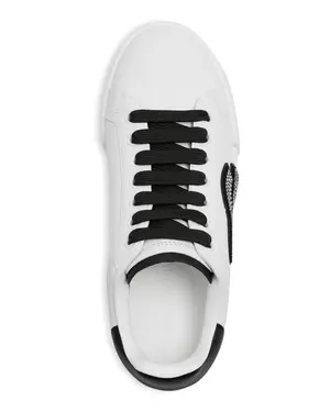 Dolce & Gabbana Portofino Leather Sneakers