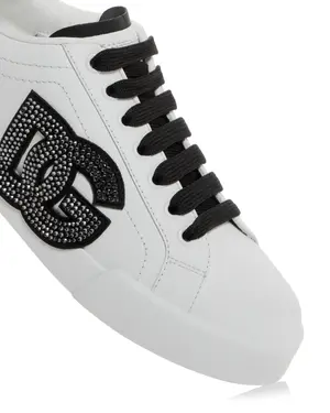 Dolce & Gabbana Portofino Leather Sneakers