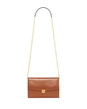 Gerard Darel Envelope Clutch - Cognac
