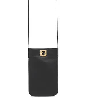 Gerard Darel Ladyphone Crossbody Phone Holder - Black