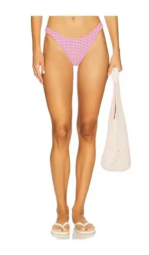 Onia Lucie Bikini Bottom - Gin Fizz & White