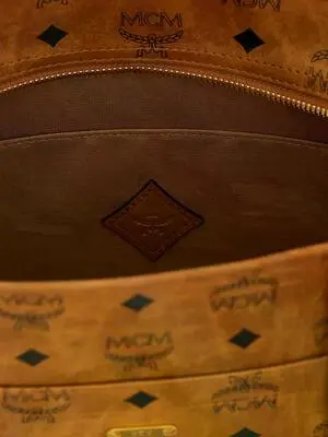 Mcm Visetos Monogram School Tote
