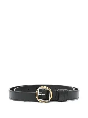Jacquemus Leather Belt - Black