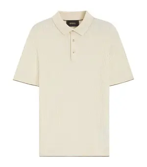 BOSS Silk-cotton Polo Shirt