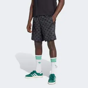 Adidas Monogram Regular Mesh Shorts