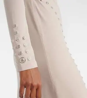 Coperni Embellished Midi Dress