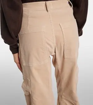 Citizens Of Humanity Marcelle Cotton Corduroy Cargo Pants - Beige