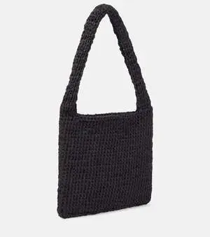 THE ROW Didion Woven Shoulder Bag